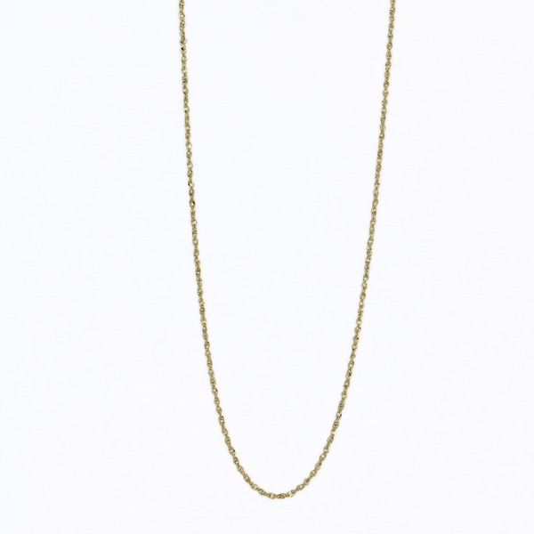 14k Gold Baby Rope Chain – Brianne and Co.